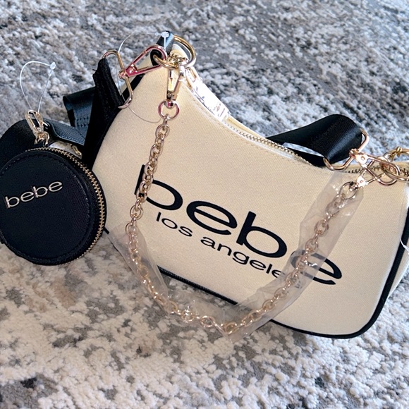 bebe | Bags | Bebe Los Angeles Logo Crossbody Bag Nwt | Poshmark